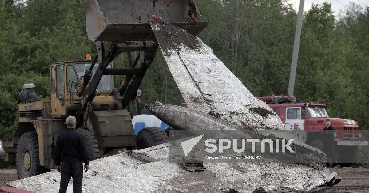 TU 134 crash site in Karelia | Sputnik Mediabank