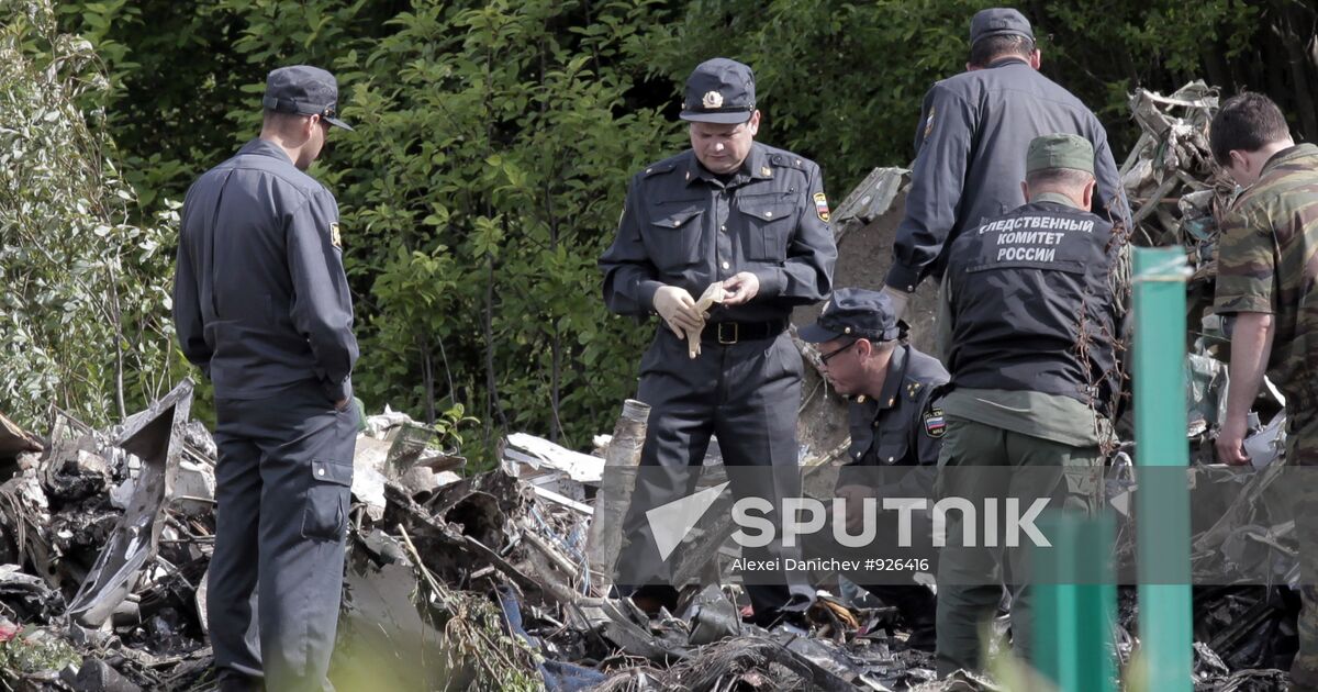 TU 134 crash site in Karelia | Sputnik Mediabank