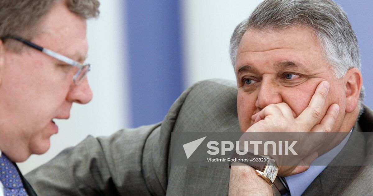 Alexei Kudrin, Mikhail Kovalchuk | Sputnik Mediabank