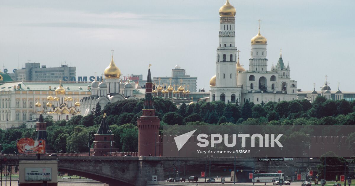 View on Moscow Kremlin's cathedrals | Sputnik Mediabank