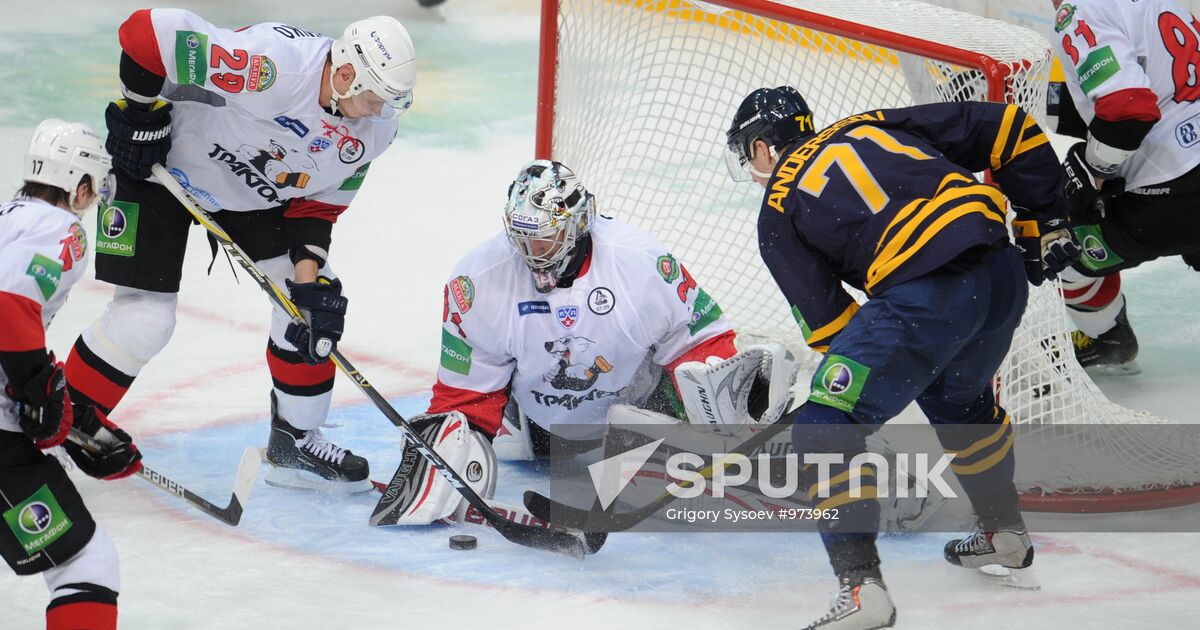 Hockey. KHL. Atlant vs. Traktor | Sputnik Mediabank