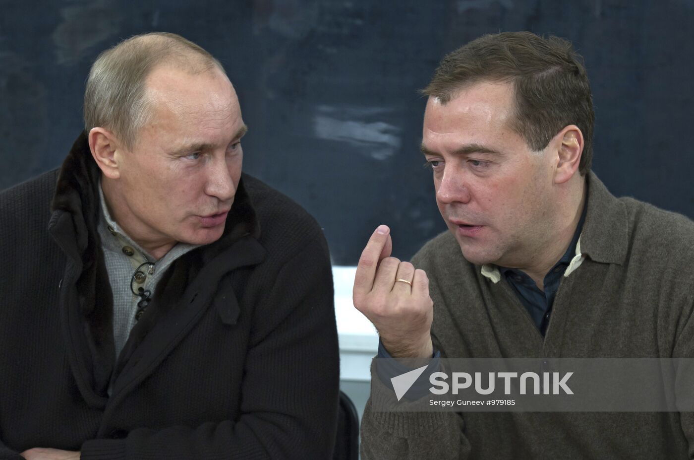 Dmitry Medvedev And Vladimir Putin Visit Stavropol Sputnik Mediabank