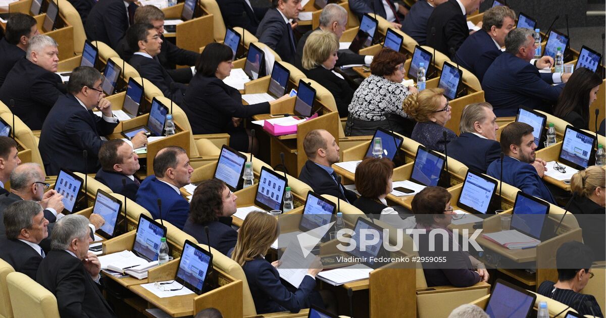 State Duma meeting | Sputnik Mediabank