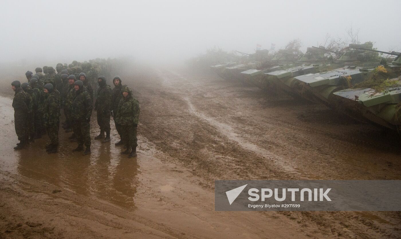 Slavic Brotherhood-2016 military exercise of Russia, Belarus and Serbia ...