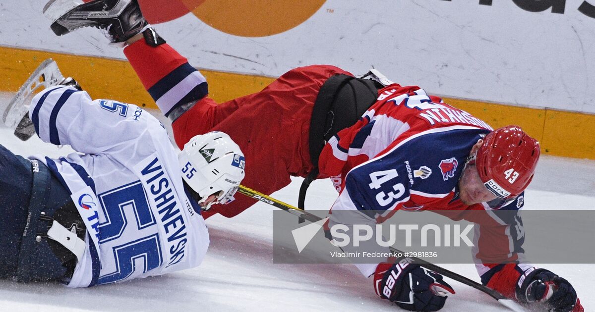 Ice hockey. KHL. CSKA vs. Dynamo Moscow | Sputnik Mediabank