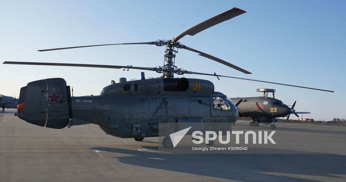 New Ka-27M helicopter and IL-38N aircraft delivered to Yeysk training ...