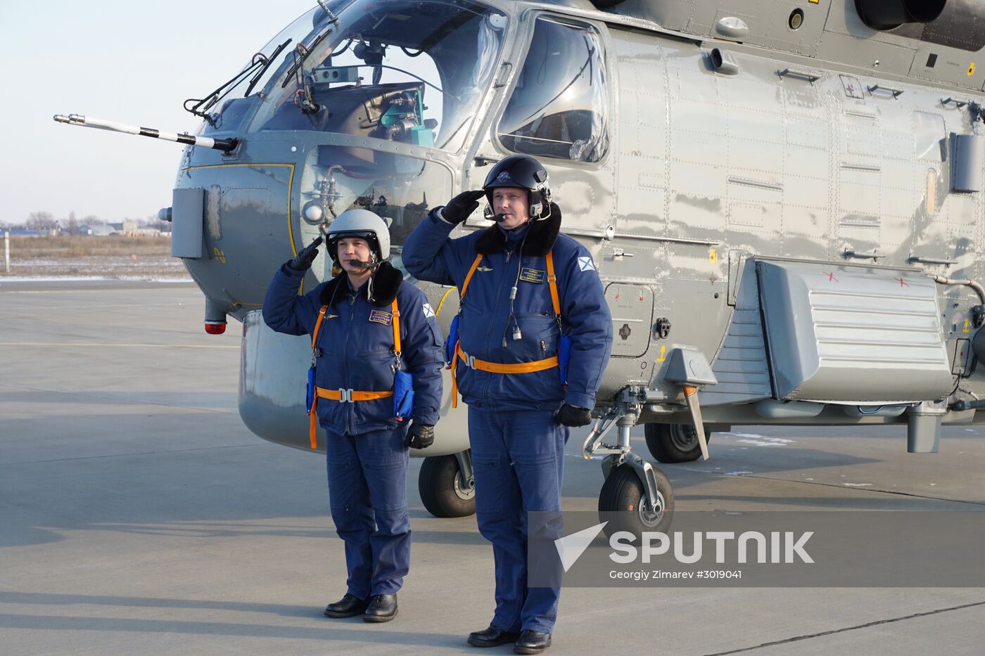 New Ka-27M helicopter and IL-38N aircraft delivered to Yeysk training ...