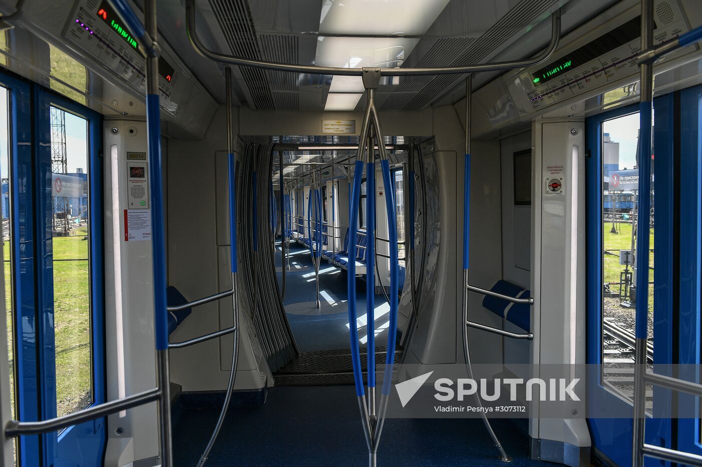 New Moskva trains begin transit on Line Seven | Sputnik Mediabank