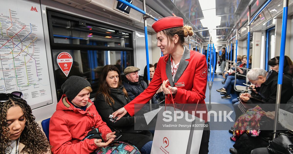 New Moskva trains begin transit on Line Seven | Sputnik Mediabank