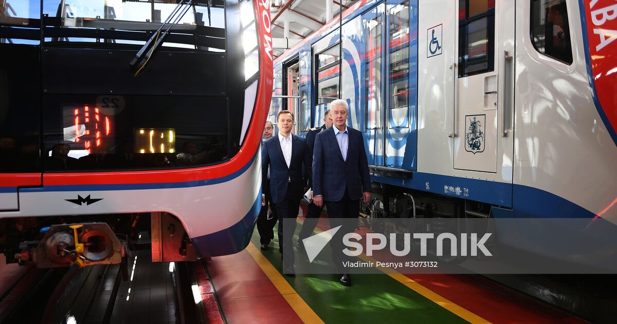 New Moskva trains begin transit on Line Seven | Sputnik Mediabank