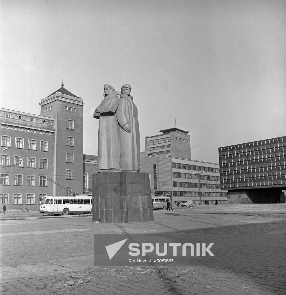Monument to Red Latvian Riflemen | Sputnik Mediabank