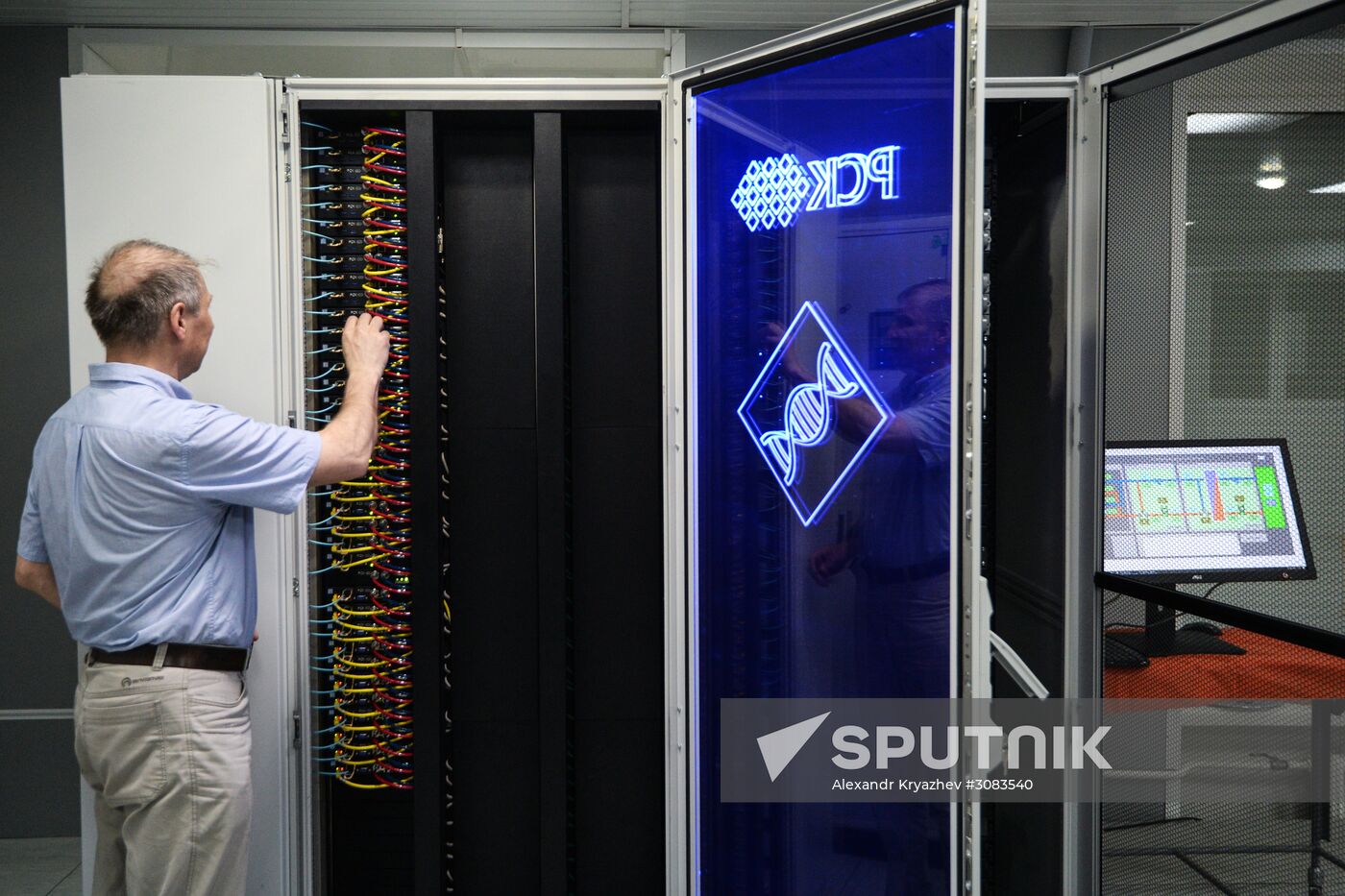 Computer cluster opens at Siberian Supercomputer Center | Sputnik Mediabank