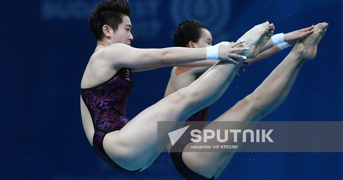 2017 FINA World Championships. Diving. Women's synchronized 10m platform. Final | Sputnik Mediabank