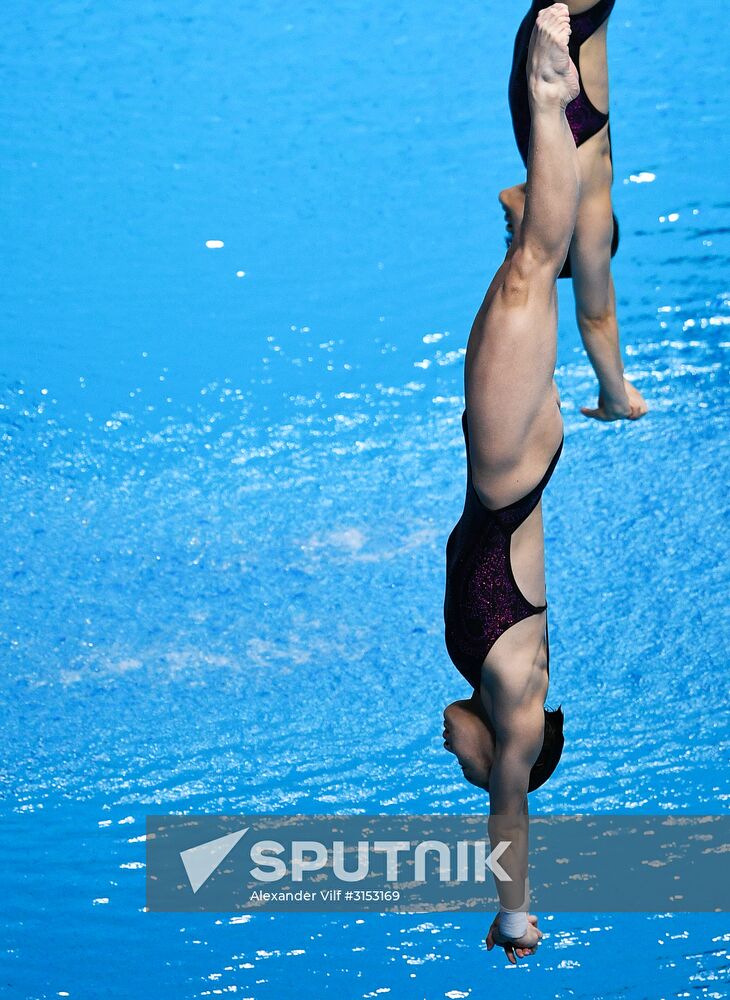 2017 FINA World Championships. Synchronized 3m-Springboard Diving. Women. Finals. | Sputnik ...