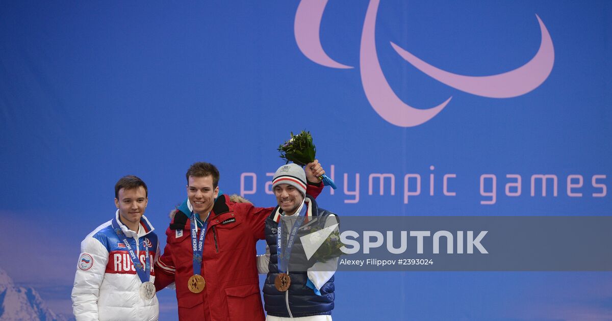 2014 Winter Paralympics. Medal ceremony. Day One | Sputnik Mediabank