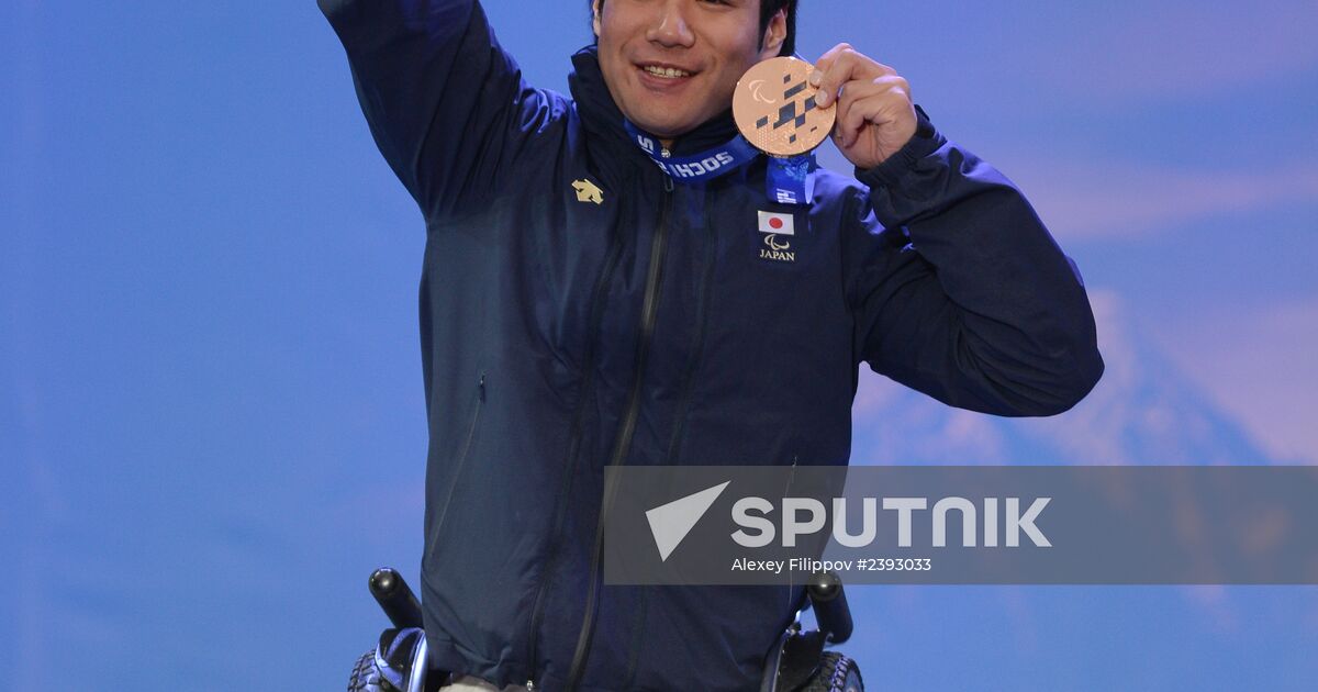 2014 Winter Paralympics. Medal ceremony. Day One | Sputnik Mediabank