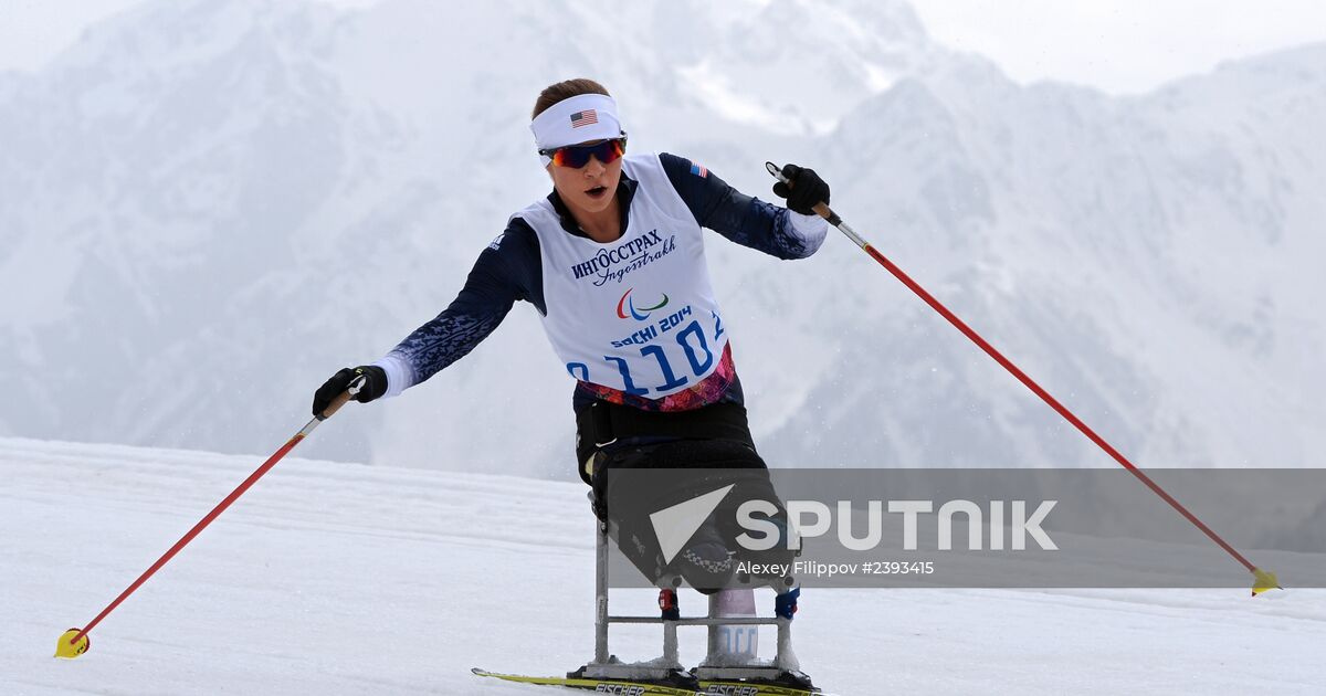 2014 Winter Paralympics. Cross-country skiing. Women. 12km race ...