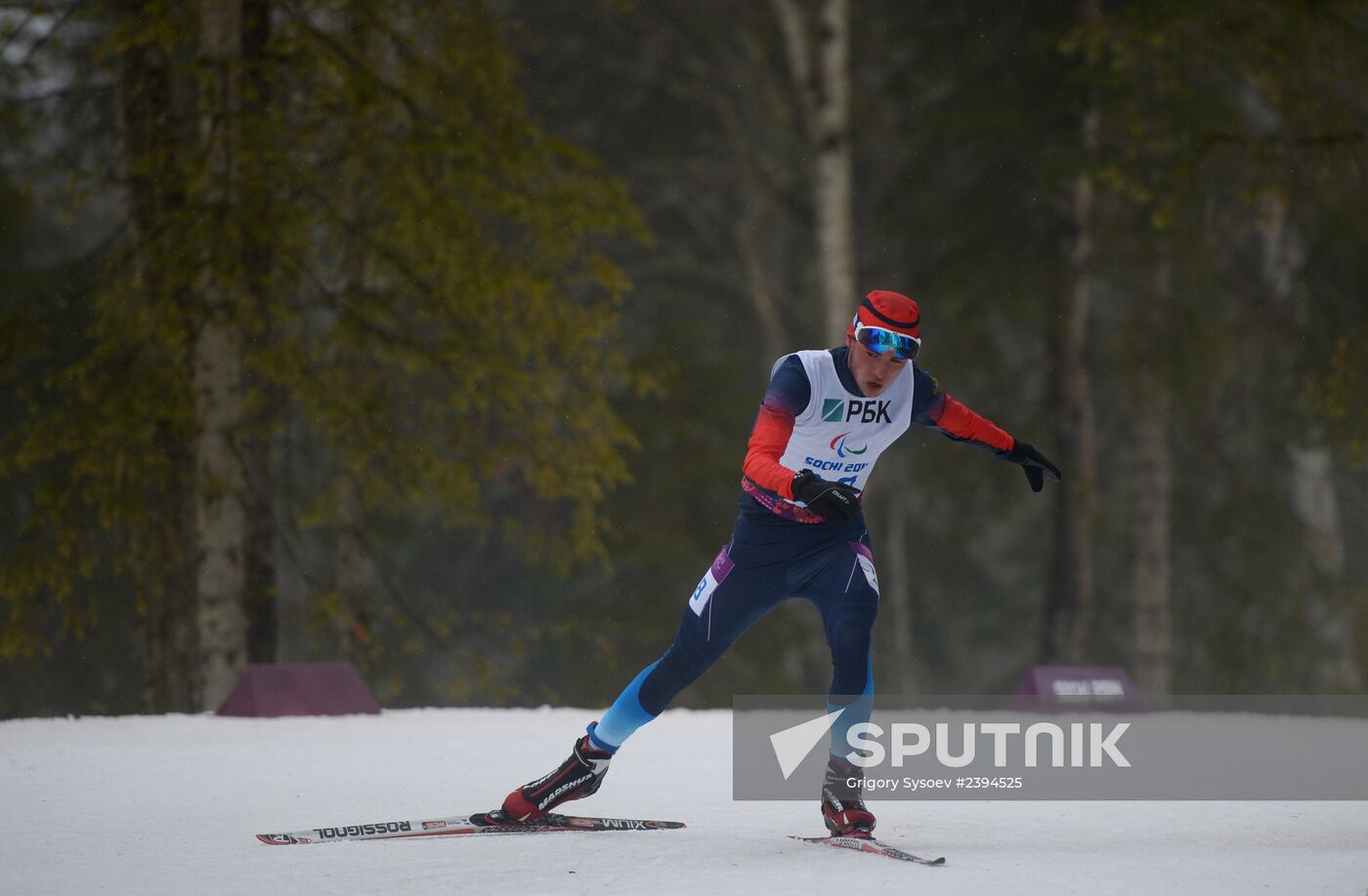 2014 Winter Paralympics. Biathlon. Men. Middle distance | Sputnik Mediabank