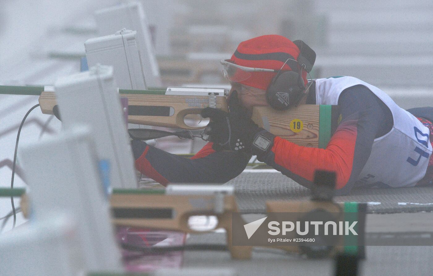 2014 Winter Paralympics. Biathlon. Men. Middle distance | Sputnik Mediabank