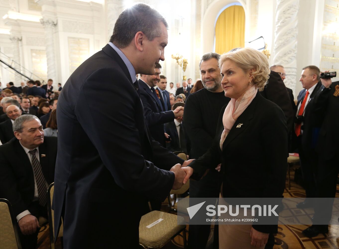 Signing Russian Federation-Crimea Treaty on Crimea's integration with ...