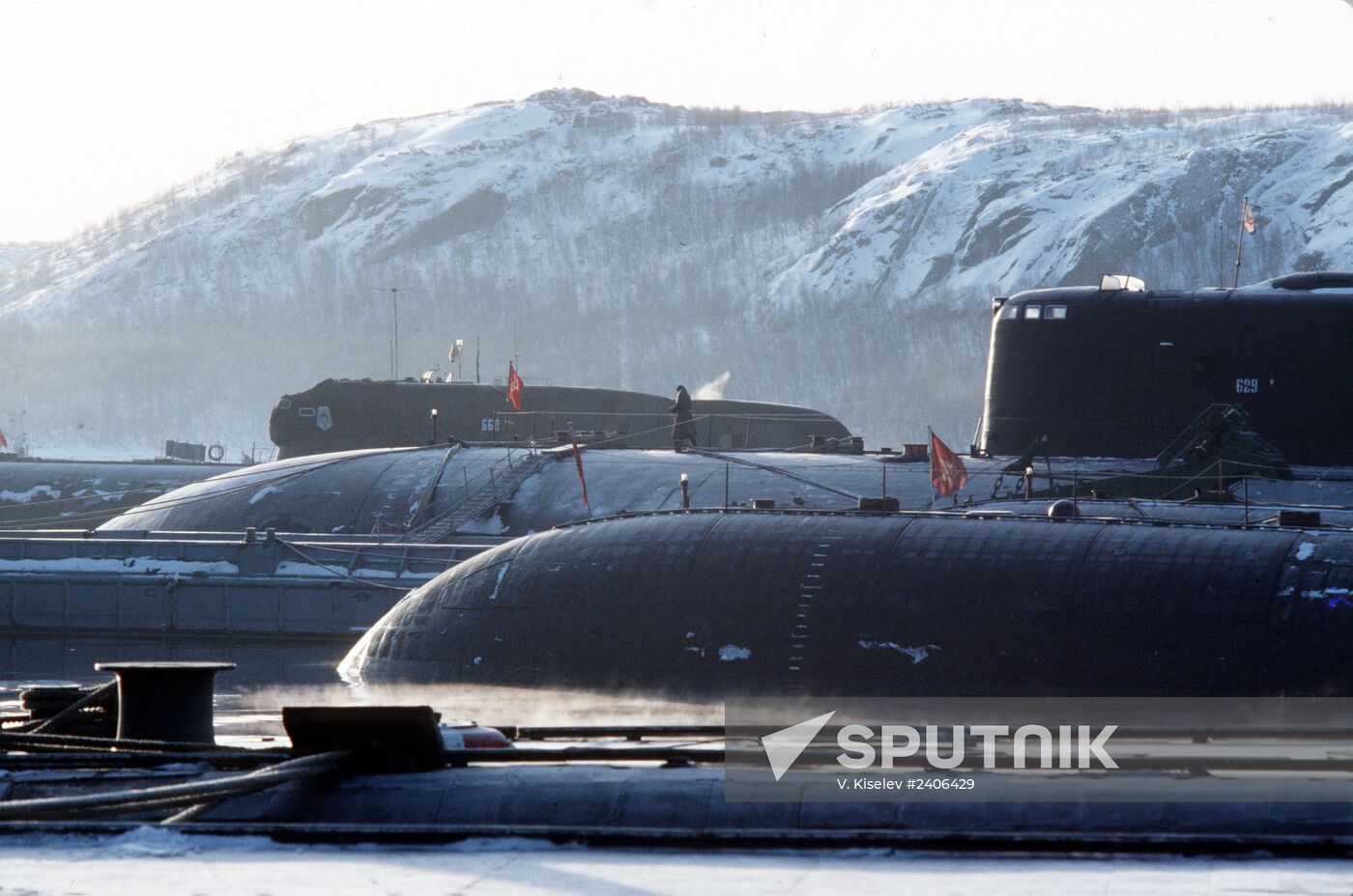 Northern Fleet. Nuclear submarines base | Sputnik Mediabank