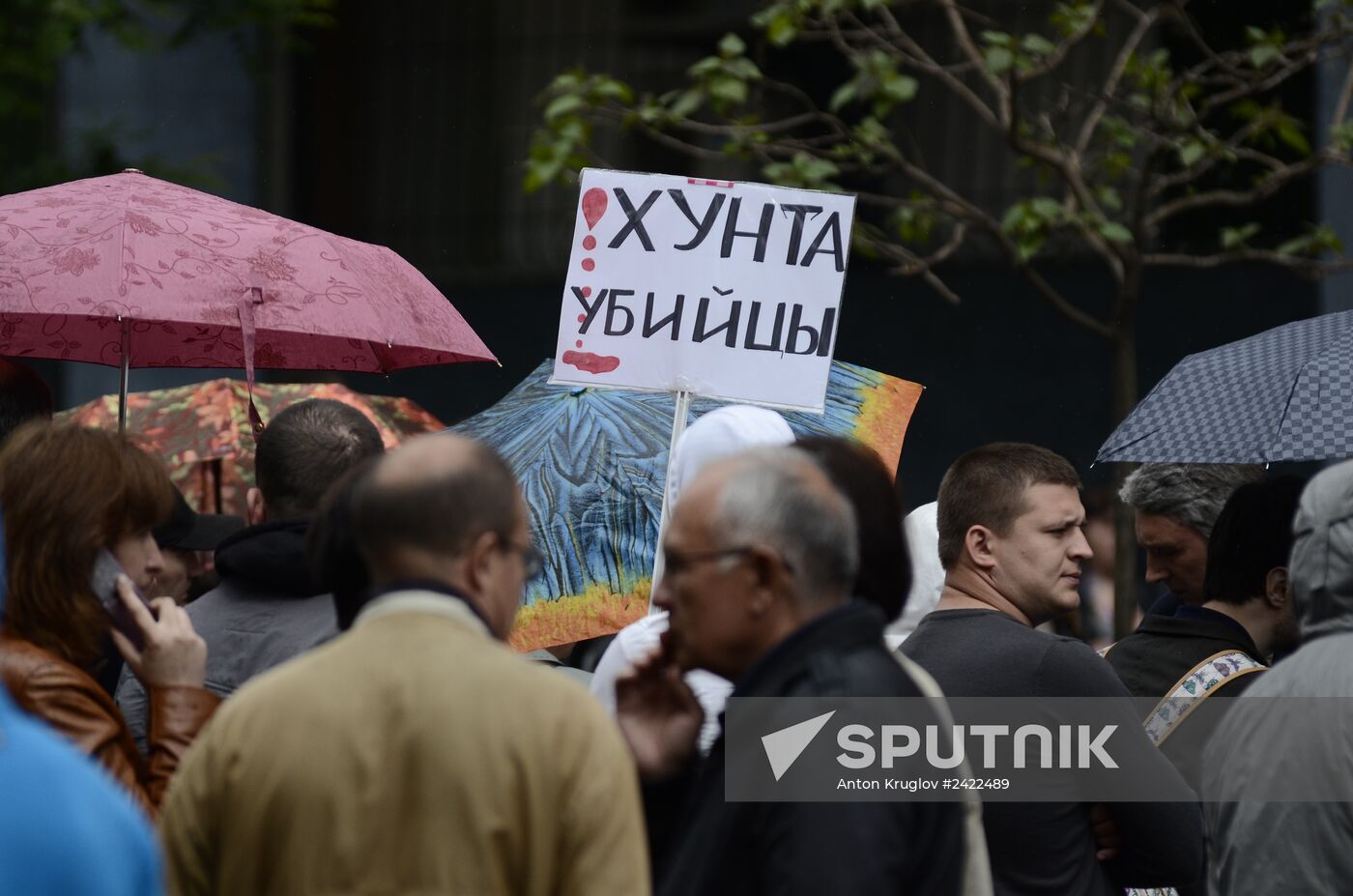 Protesters demand release of those detained in Odessa clashes | Sputnik ...
