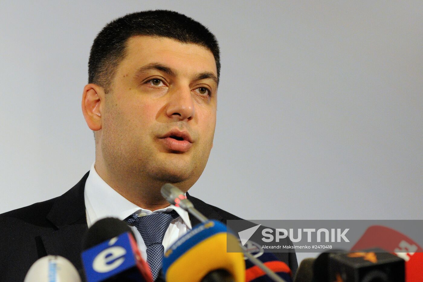 Press briefing by Ukrainian Deputy Prime Minister Vladimir Groisman and ...