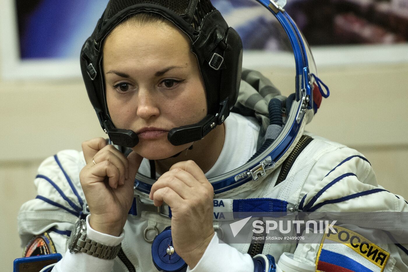 Soyuz -FG booster with Soyuz ТМА-14М spaceship preaped for launch | Sputnik Mediabank