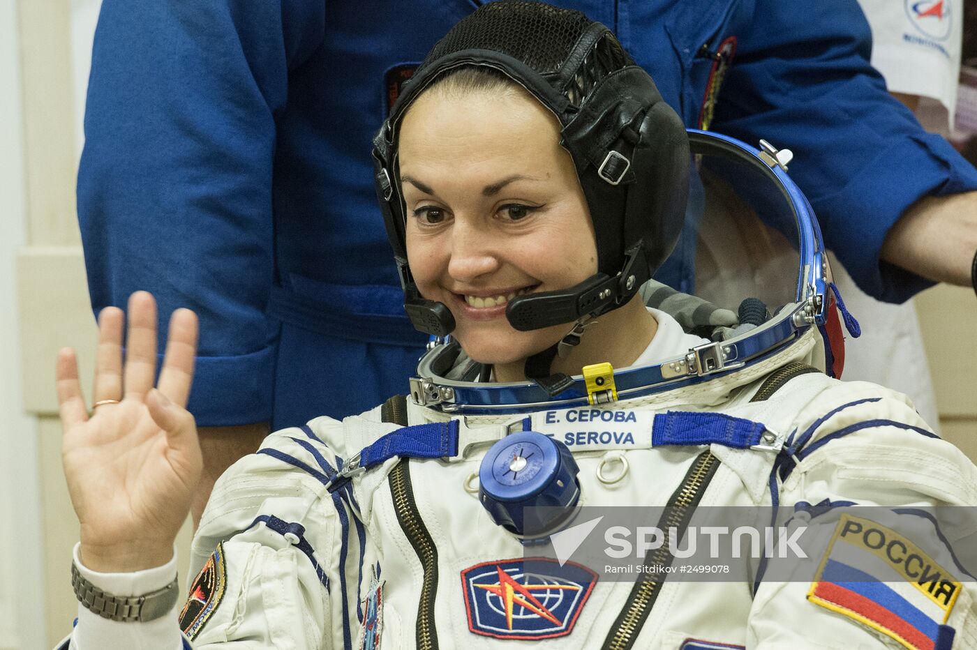 Soyuz -FG booster with Soyuz ТМА-14М spaceship preaped for launch | Sputnik Mediabank