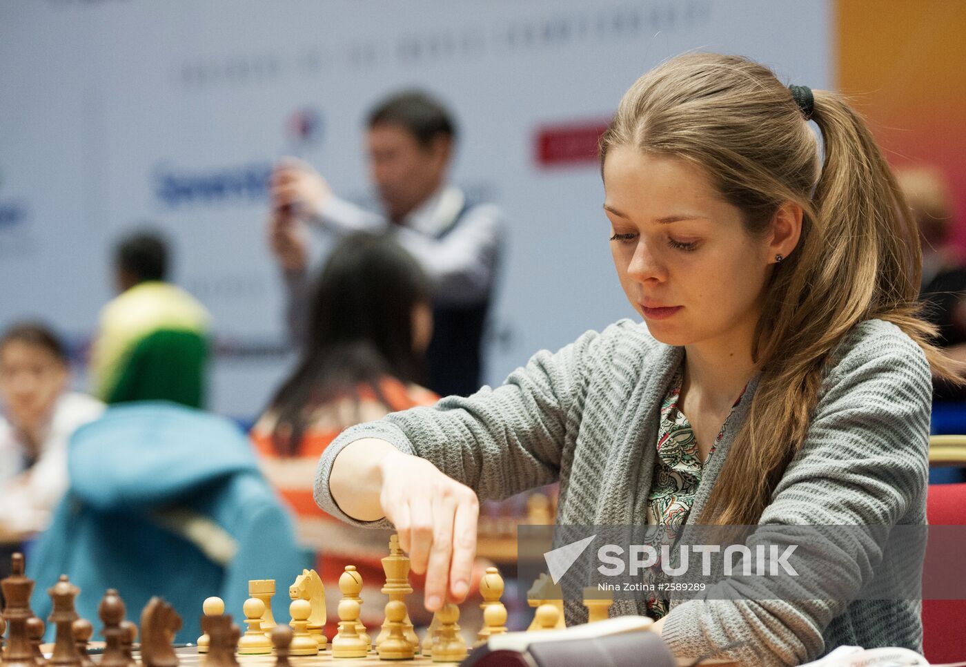 World Chess Championship. Women. Day One. | Sputnik Mediabank