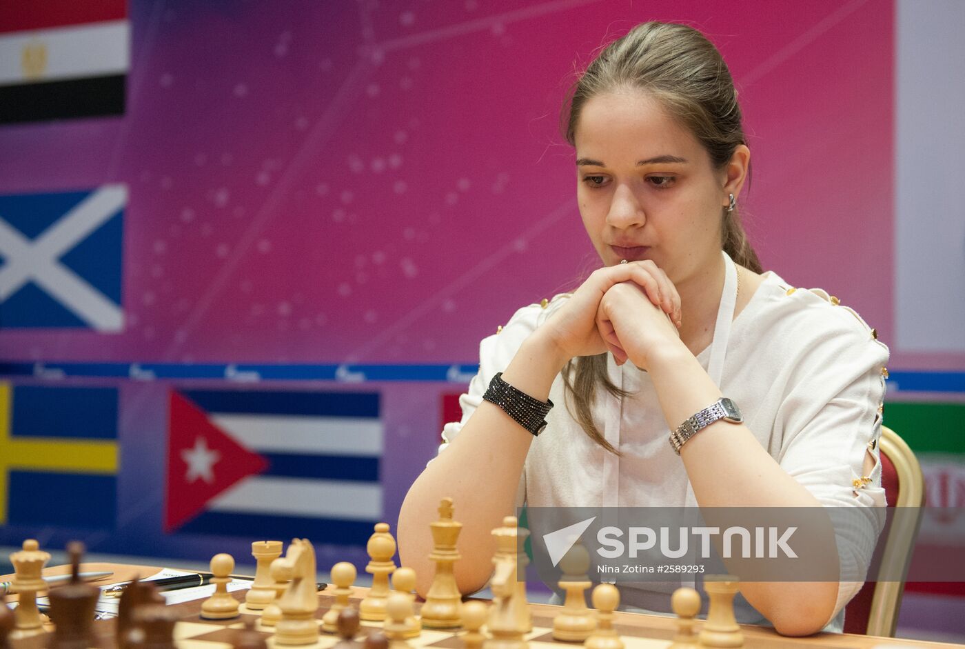 World Chess Championship. Women. Day One. | Sputnik Mediabank