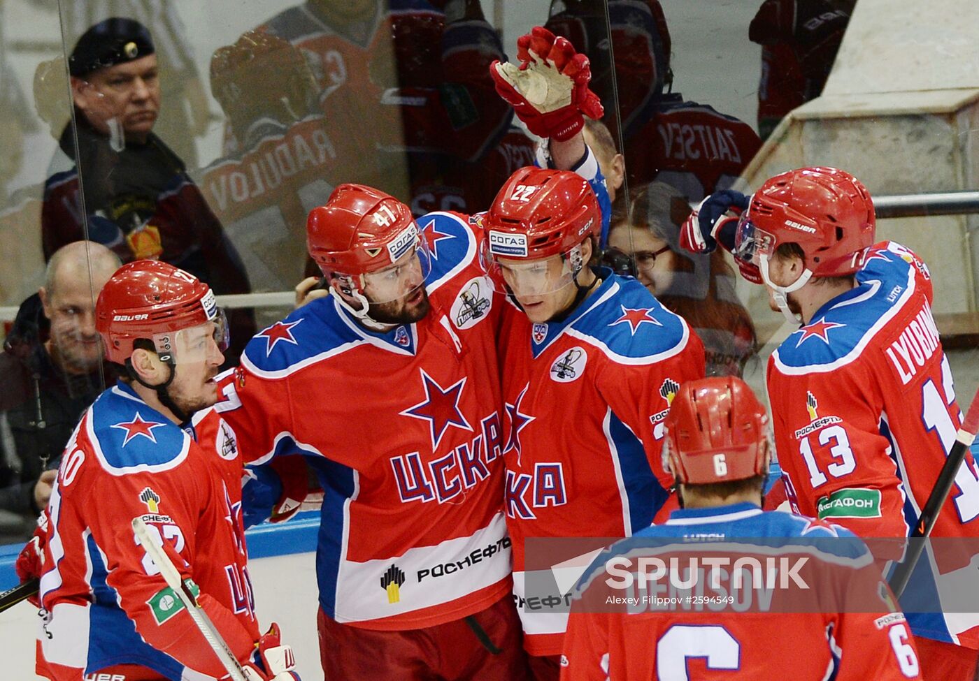 Ice hockey. KHL. CSKA vs. SKA | Sputnik Mediabank