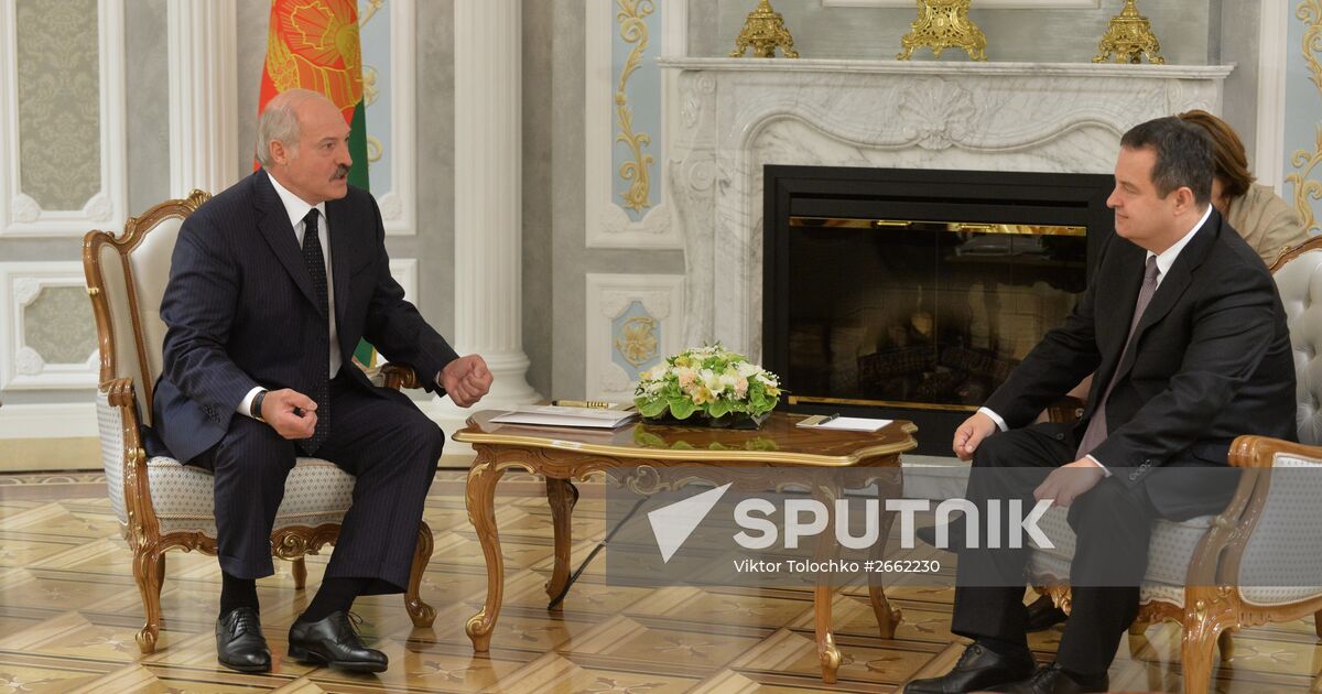 Belarusian President Alexander Lukashenko meets with OSCE Chairperson ...