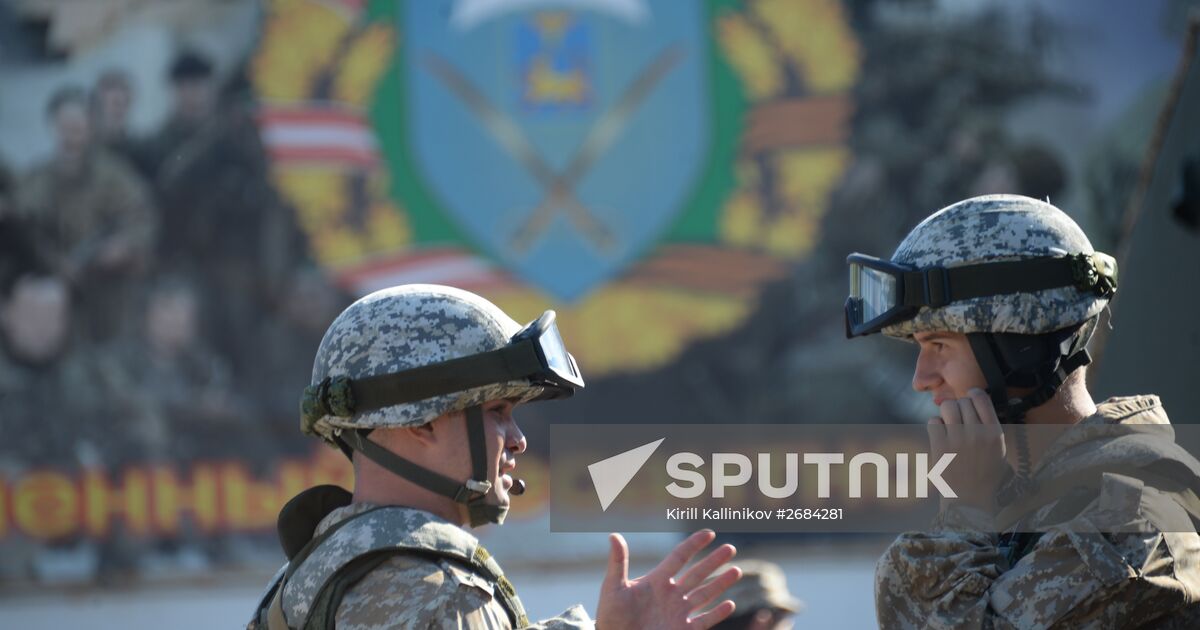 Joint drill "Vzaimodeistviye 2015" of CSTO Collective Rapid Reaction Force (KSOR) | Sputnik ...