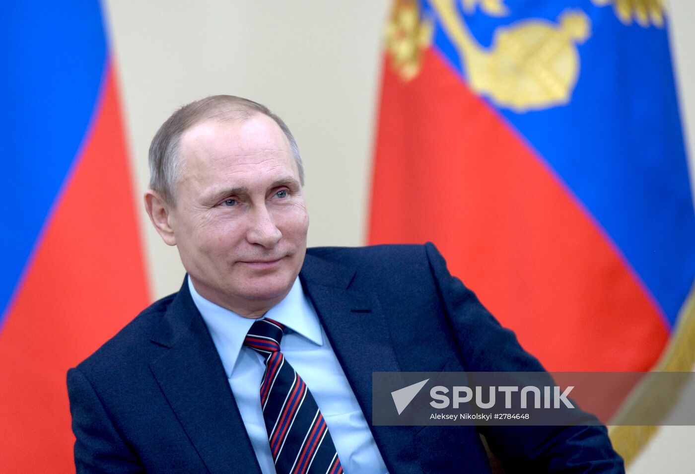 President Vladimir Putin meets with Leaders Club core group | Sputnik ...