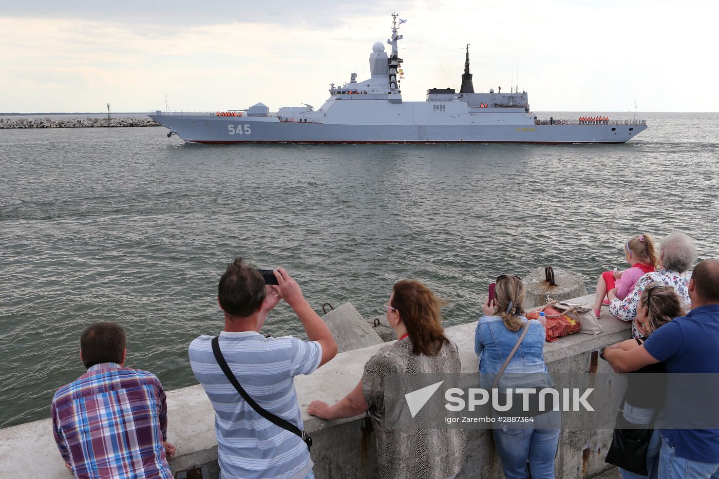 Boiky and Stoiky corvettes return to Baltiysk | Sputnik Mediabank
