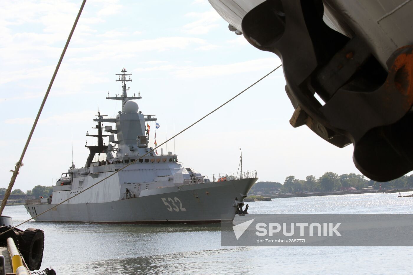 Boiky and Stoiky corvettes return to Baltiysk | Sputnik Mediabank