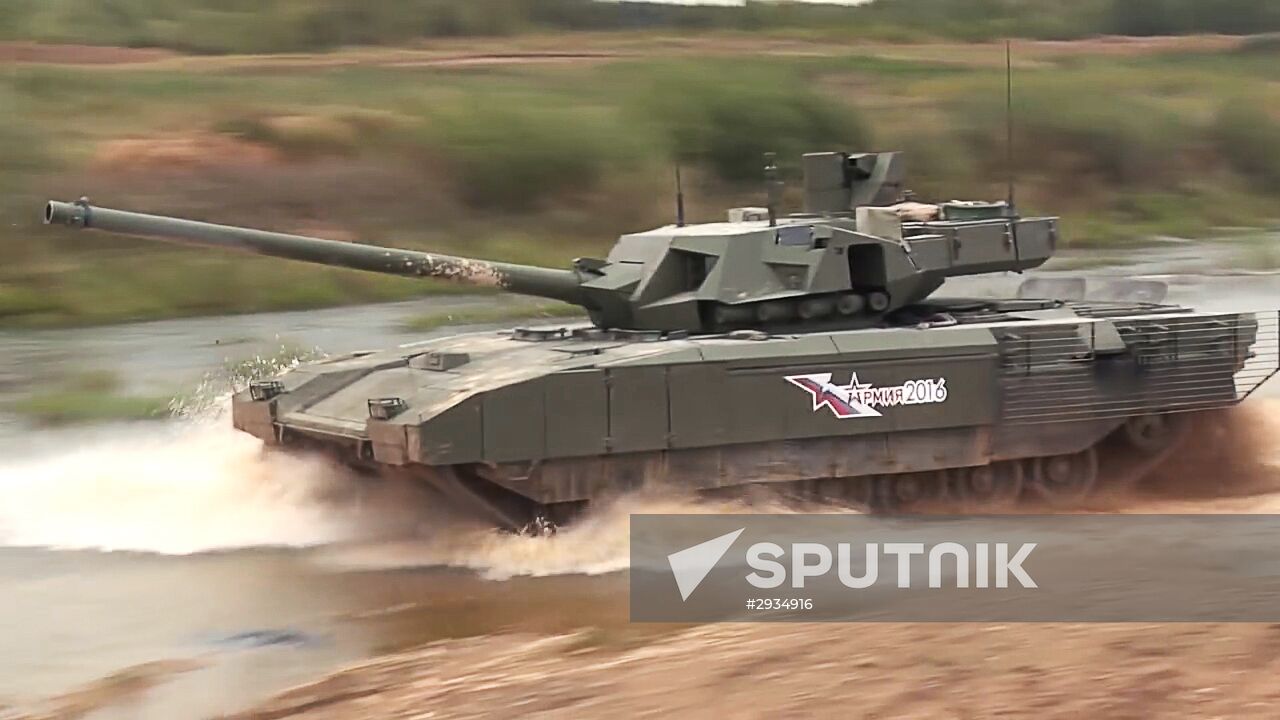 Demonstration of T-14 Armata tank | Sputnik Mediabank