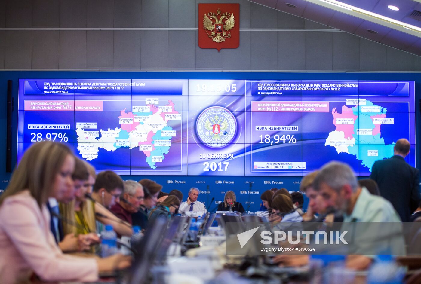 Russia's Central Electoral Commission on unified voting day | Sputnik ...