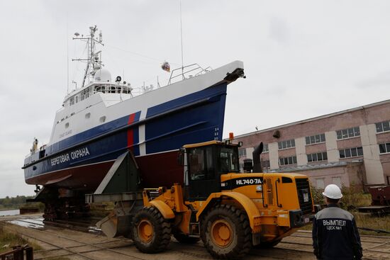 Project 1496M1 Lamantin boat launched in Yaroslavl Region | Sputnik ...