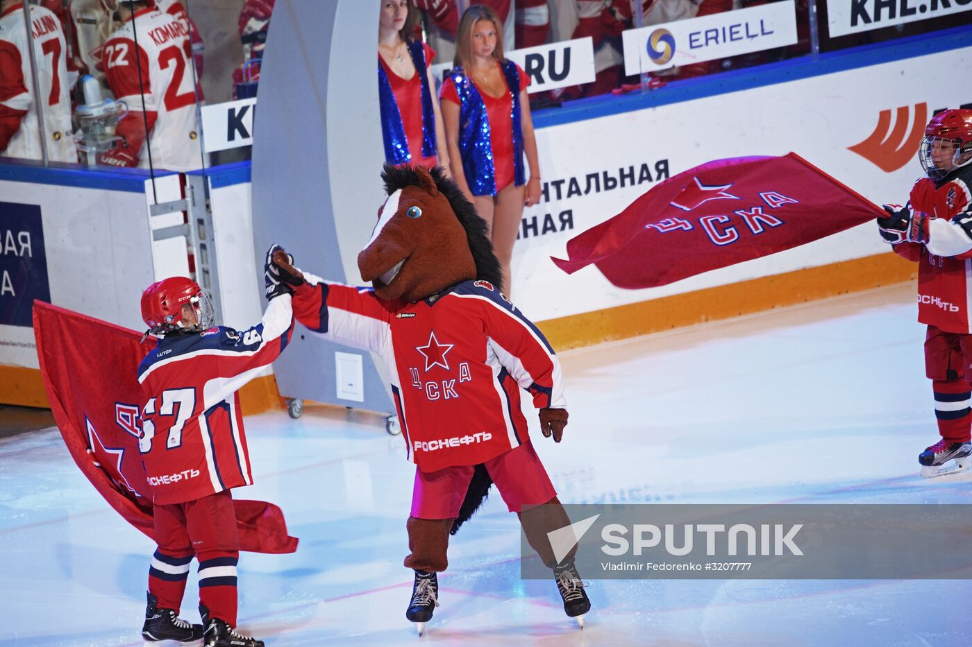 Ice hockey. KHL. CSKA vs. Spartak | Sputnik Mediabank