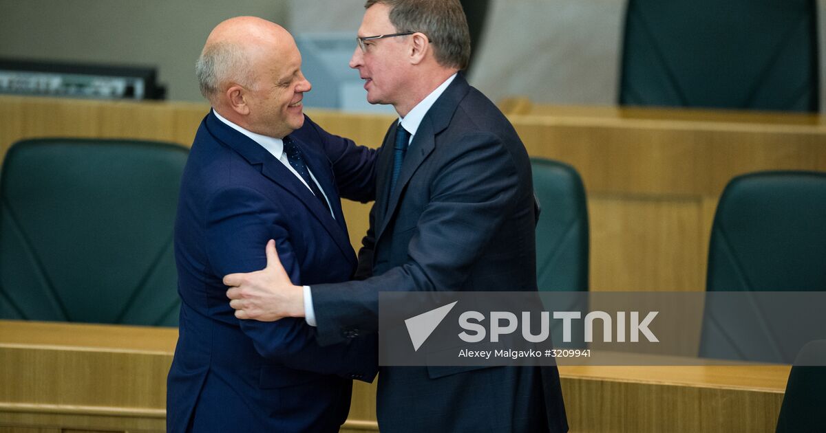 Introduction of Omsk Region Acting Governor Alexander Burkov | Sputnik ...