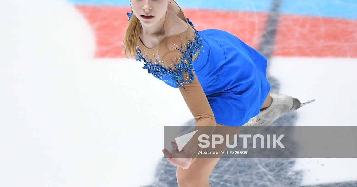Russian Figure Skating Championships. Women's free skate | Sputnik ...