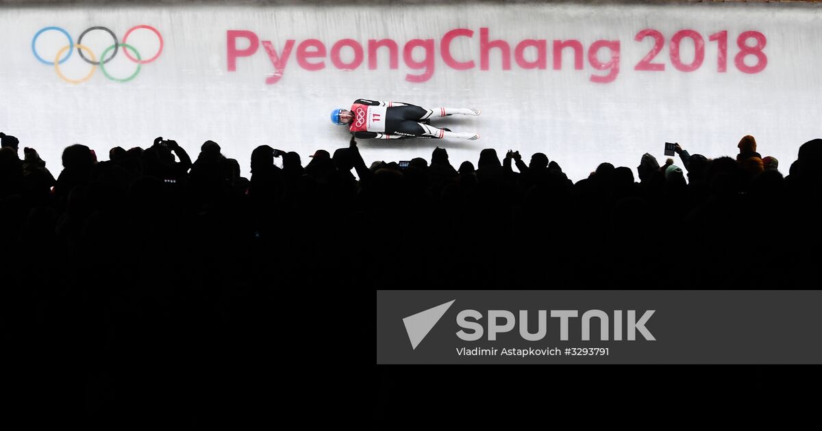 2018 Winter Olympics. Luge. Men. Day two | Sputnik Mediabank