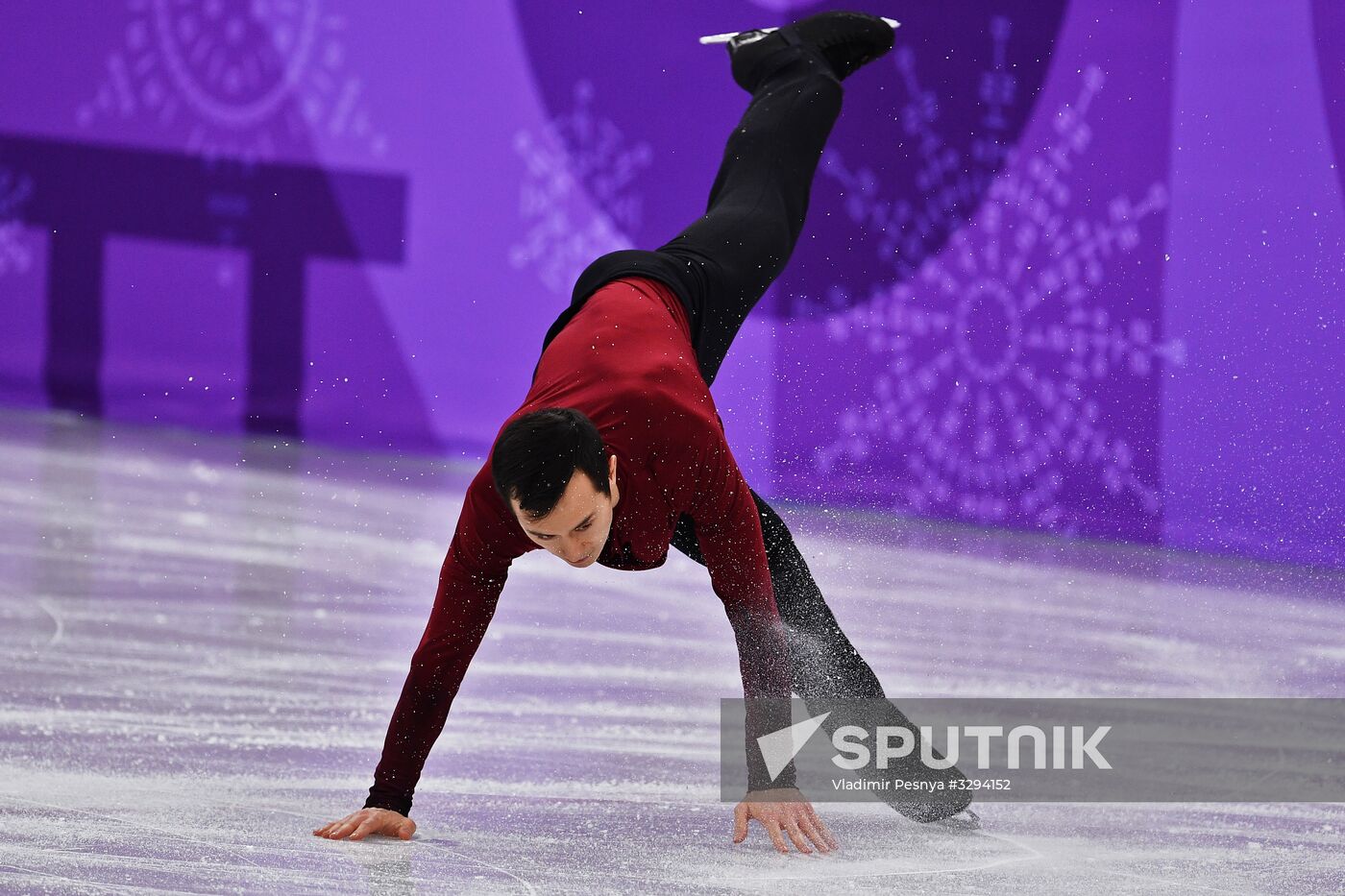 2018 Winter Olympics. Figure skating. Teams. Men. Free skating ...