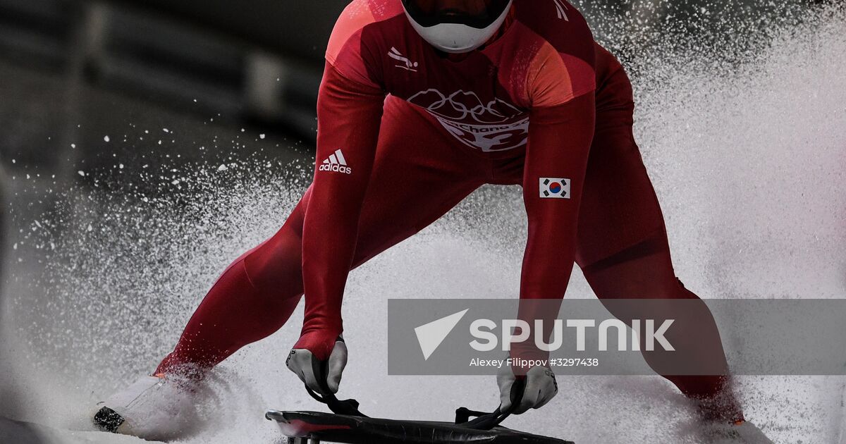 2018 Winter Olympics. Skeleton. Men. Day one | Sputnik Mediabank