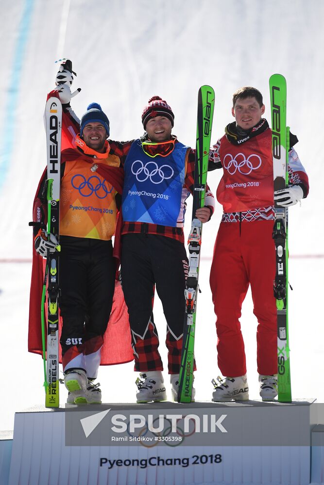 2018 Winter Olympics. Freestyle skiing. Men. Ski cross | Sputnik Mediabank