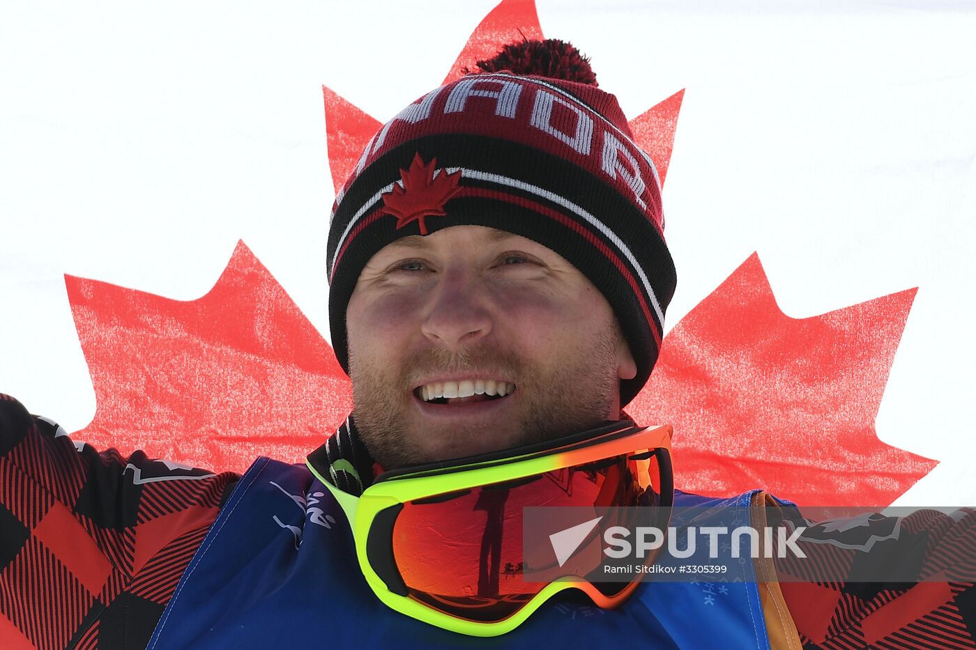 2018 Winter Olympics. Freestyle skiing. Men. Ski cross | Sputnik Mediabank