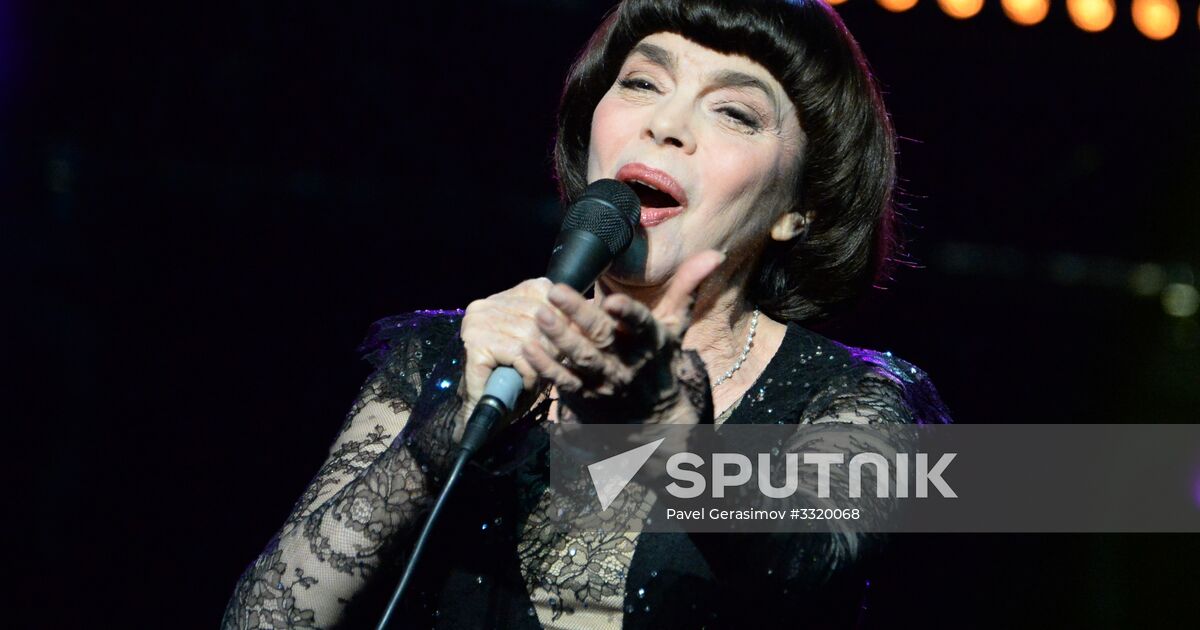 Mireille Mathieu gives concert in Moscow | Sputnik Mediabank