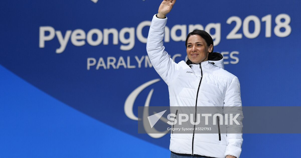 2018 Winter Paralympics. Medal ceremony. Day eight | Sputnik Mediabank